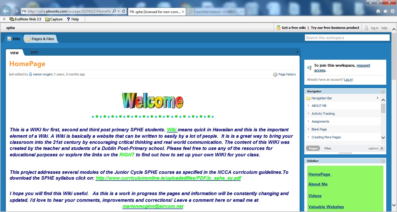 TeachNet Ireland › Categories › SPHE JC